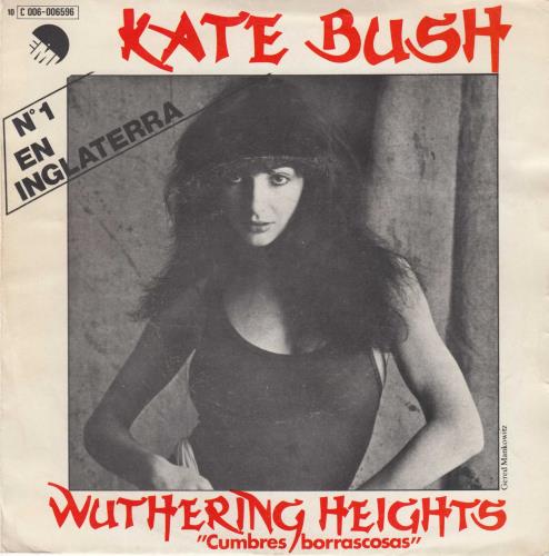 Kate Bush Wuthering Heights (Cumbres Borrascosas) - 3rd Spanish 7 ...