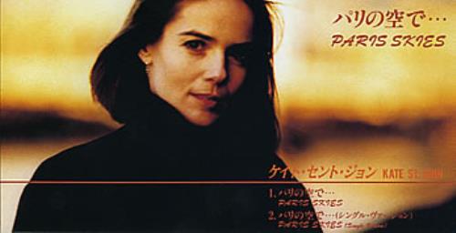 Kate St John Paris Skies Japanese Promo 3" CD single (CD3) (291712)