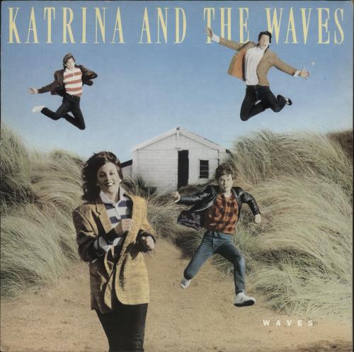 Katrina & The Waves Waves UK vinyl LP album (LP record) (245287)
