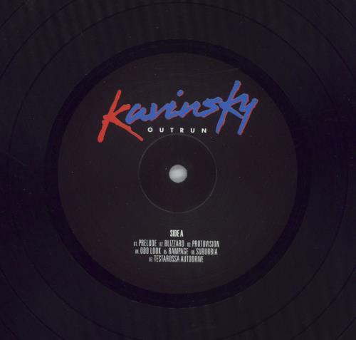 Kavinsky Outrun US vinyl LP album (LP record) (859641)