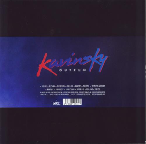 Kavinsky Outrun US vinyl LP album (LP record) (859641)