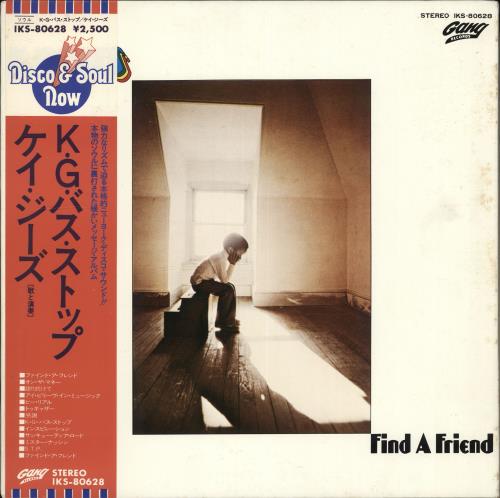 Kay-Gees Find A Friend Japanese Promo vinyl LP album (LP record) (706141)