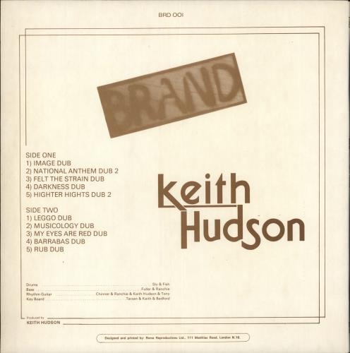 Keith Hudson Brand UK vinyl LP album (LP record) (716091)