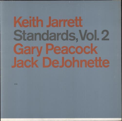 Keith Jarrett Standards, Vol. 2 German vinyl LP album (LP record) (797581)