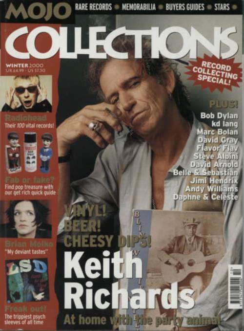 Keith Richards Mojo Collections UK magazine (617550) WINTER 2000