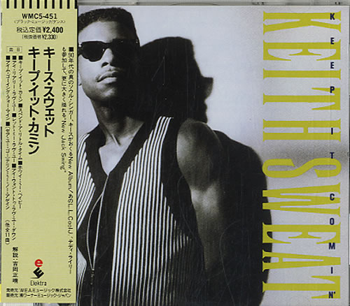 Keith Sweat Keep It Comin' Japanese Promo CD album (CDLP) (609095)