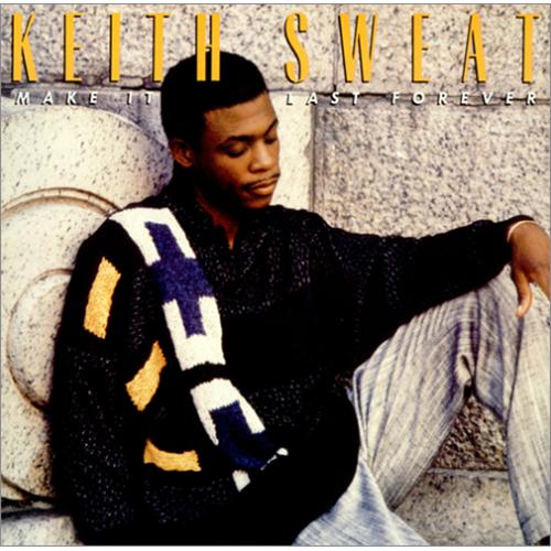 Keith Sweat Make It Last Forever German vinyl LP album (LP record) (421193)