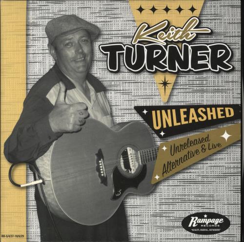 Keith Turner Unleashed + DVD UK vinyl LP album (LP record) (839744)