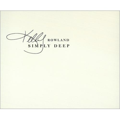 Kelly Rowland Simply Deep Austrian Promo CD album (CDLP) (236340)
