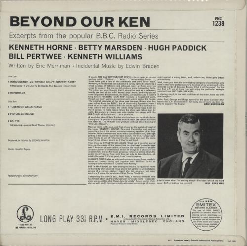 Kenneth Horne Beyond Our Ken UK vinyl LP album (LP record) (660073)