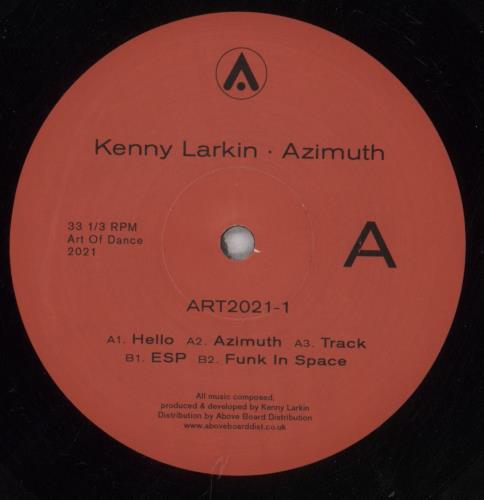 Kenny Larkin Azimuth US 2-LP vinyl record set (Double LP Album) (847593)