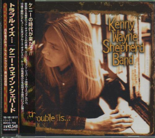 Kenny Wayne Shepherd Trouble Is... Japanese Promo CD album (CDLP) (646925)