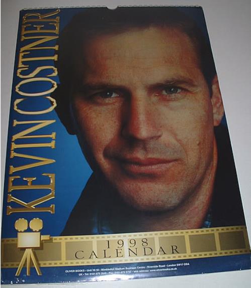 Kevin Costner Calendar 1998 UK calendar (94573)
