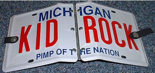 Kid Rock Pimp Of The Nation US Promo memorabilia (278877) PROMO CD WALLET