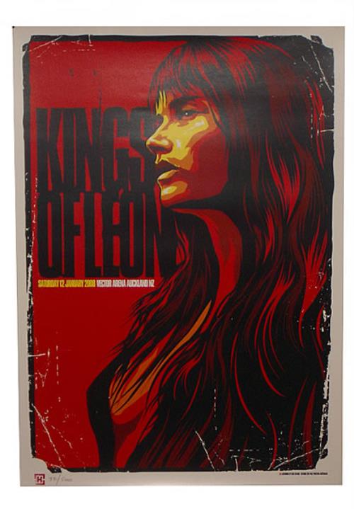 Kings Of Leon Australian Tour Poster Australian poster (432253)