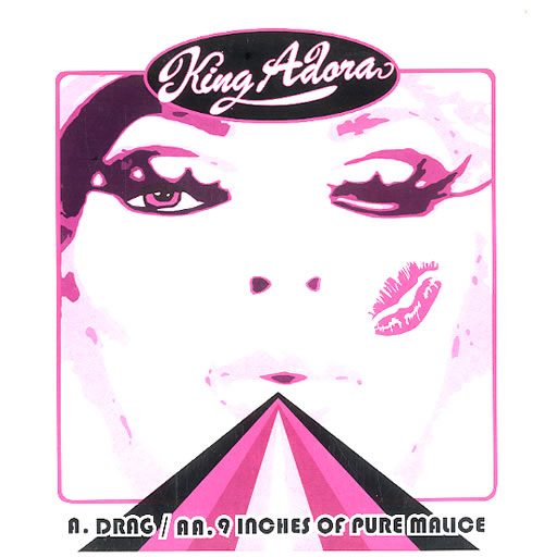 King Adora Drag! UK 7" vinyl single (7 inch record / 45) (266242)