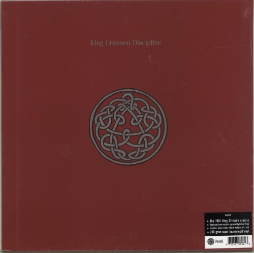 King Crimson Discipline - 200gram Heavyweight Vinyl - Sealed UK vinyl ...