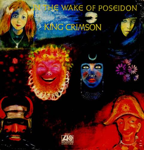 King Crimson In The Wake Of Poseidon Venezuelan vinyl LP album (LP record) (370535)