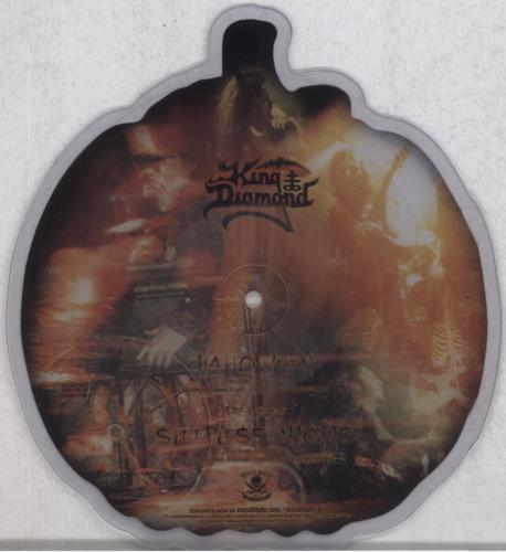 King Diamond Halloween UK shaped picture disc (picture disc vinyl ...