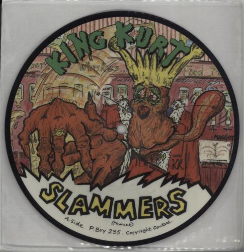 King Kurt Slammers UK 7" vinyl picture disc (7 inch picture disc single ...