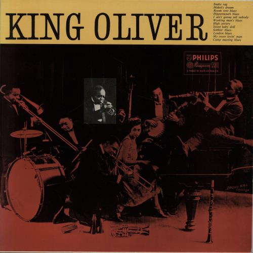 King Oliver King Oliver UK vinyl LP album (LP record) (528024)