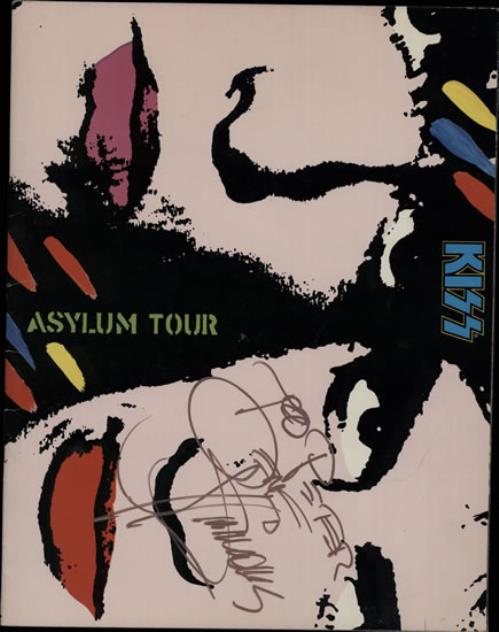 Kiss Asylum Tour - Autographed US tour programme (566788) SIGNED TOUR ...