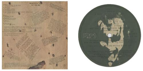 Kiss First Kiss Last Licks - Autographed US Promo vinyl LP album (LP ...