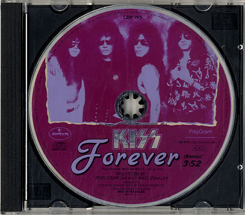 Kiss Forever US Promo CD single (CD5 / 5") (1032)
