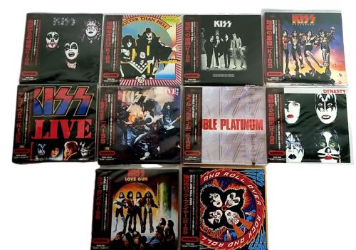 Kiss Originals 1974-1978: Set of Ten Remastered CDs Japanese CD album ...