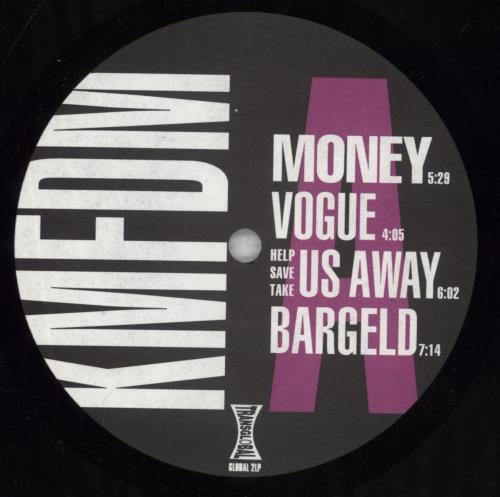 KMFDM Money - EX UK vinyl LP album (LP record) (835913)