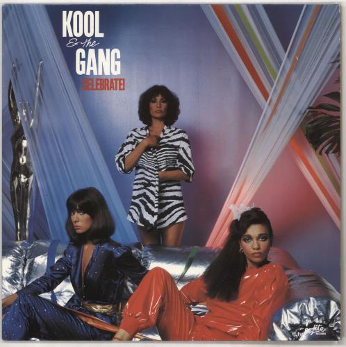 Kool & The Gang Celebrate! German vinyl LP album (LP record) (727824)