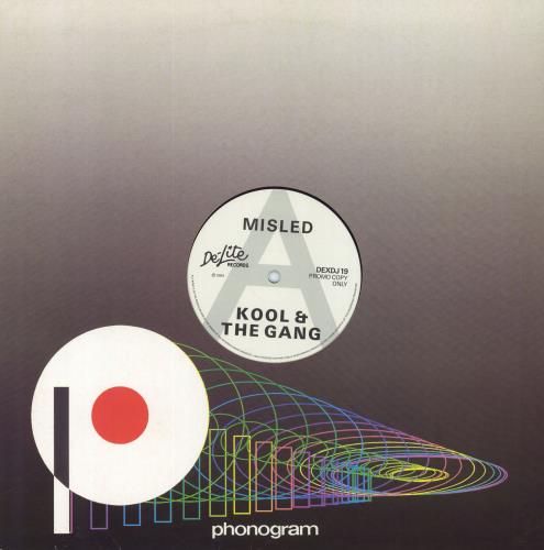 Kool & The Gang Misled UK Promo 12" vinyl single (12 inch record / Maxi ...