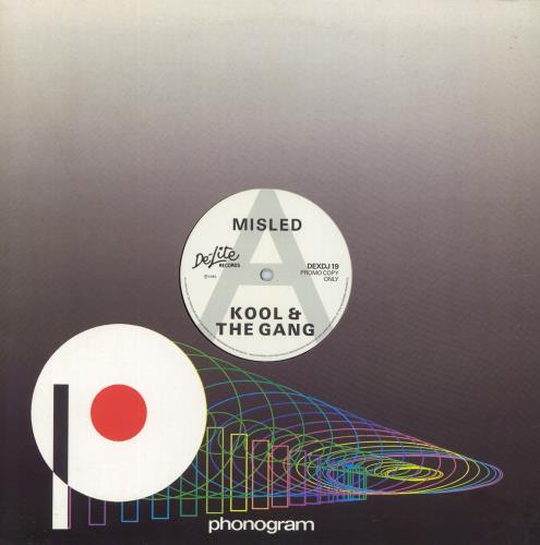 Kool & The Gang Misled UK Promo 12" vinyl single (12 inch record / Maxi ...