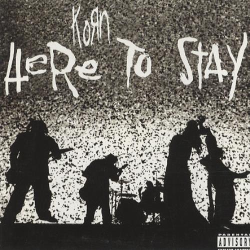 Korn Here To Stay - Blue vinyl US 7" vinyl single (7 inch record / 45 ...
