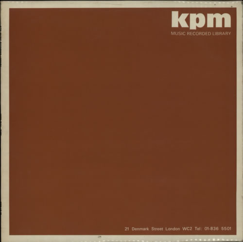 KPM Library KPM Music Recorded Library - KPM 212A To 216B UK vinyl LP ...