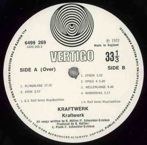 Kraftwerk Kraftwerk - 1st - Complete UK 2-LP vinyl record set (Double ...