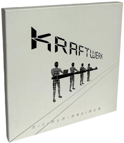 Kraftwerk Minimum Maximum - EX UK 4-LP vinyl album record set (820145)