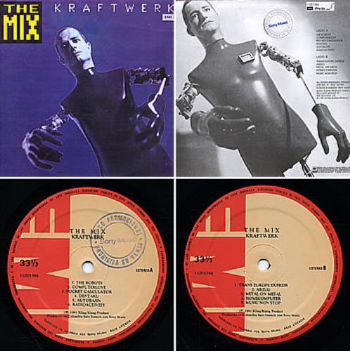 Kraftwerk The Mix - Promo Stickered Colombian Promo vinyl LP album (LP ...