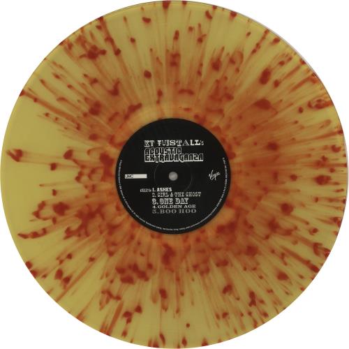 KT Tunstall KT Tunstall's Acoustic Extravaganza - Red & Yellow Vinyl UK vinyl LP album (LP ...