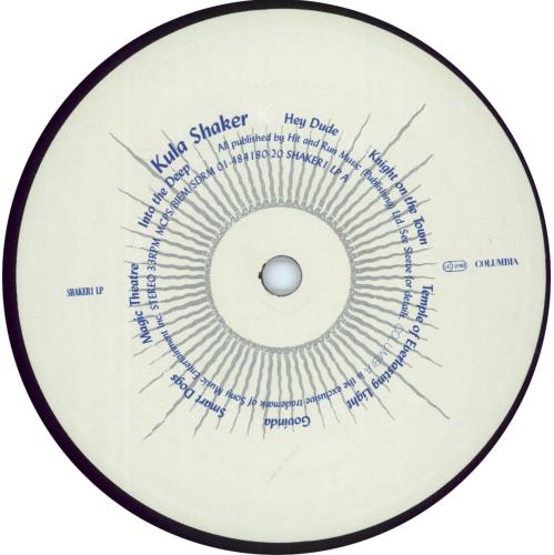 Kula Shaker K UK vinyl LP album (LP record) (286655)