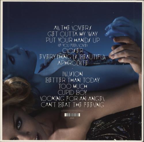 Kylie Minogue Aphrodite UK vinyl LP album (LP record) (510421)