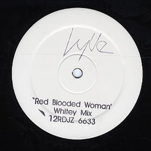 Kylie Minogue Red Blooded Woman - Whitey Mix UK Promo 12" vinyl single ...