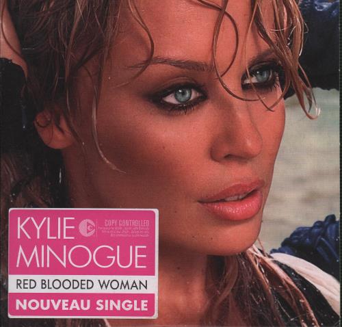 Kylie Minogue Red Blooded Woman French CD single (CD5 / 5") (663435)