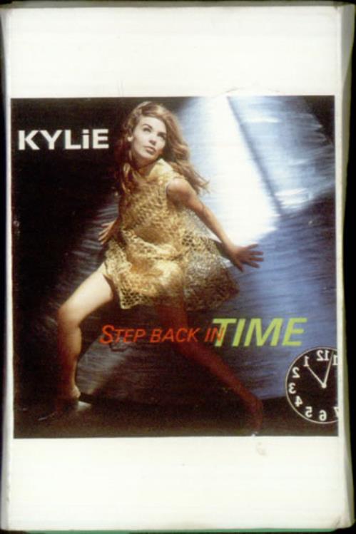 Kylie Minogue Step Back In Time UK cassette single (539944)