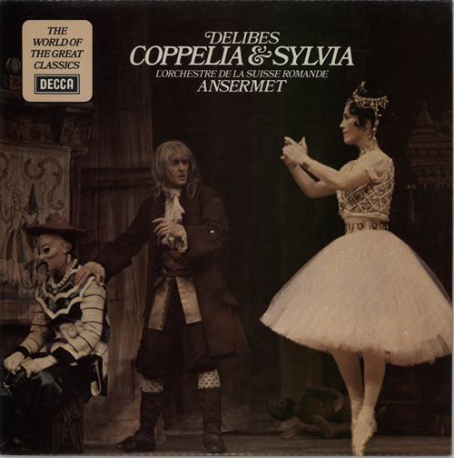 Léo Delibes Coppelia & Sylvia UK vinyl LP album (LP record) (612202)