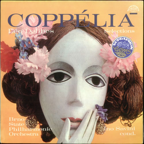 Léo Delibes Coppelia - selections Czech vinyl LP album (LP record) (531242)