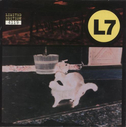 L7 Andres - Green Vinyl + Numbered Sleeve UK 7" vinyl single (7 inch ...