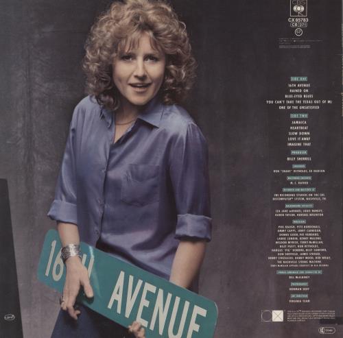Lacy J Dalton 16th Avenue Dutch vinyl LP album (LP record) (796190)
