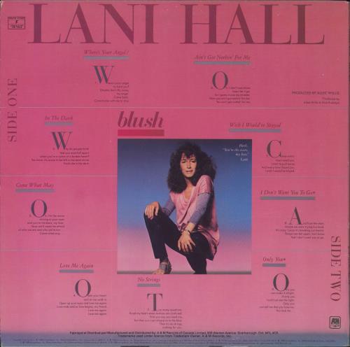 Lani Hall Blush Canadian vinyl LP album (LP record) (805031)