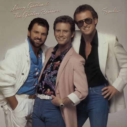 Larry Gatlin Smile UK vinyl LP album (LP record) (571933)